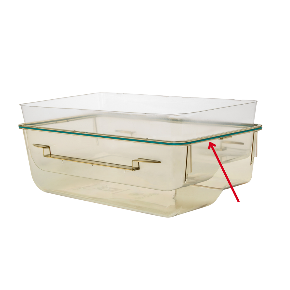 Cage Seal for Emerald Line EM500 Mouse Cage with and without In-Richme